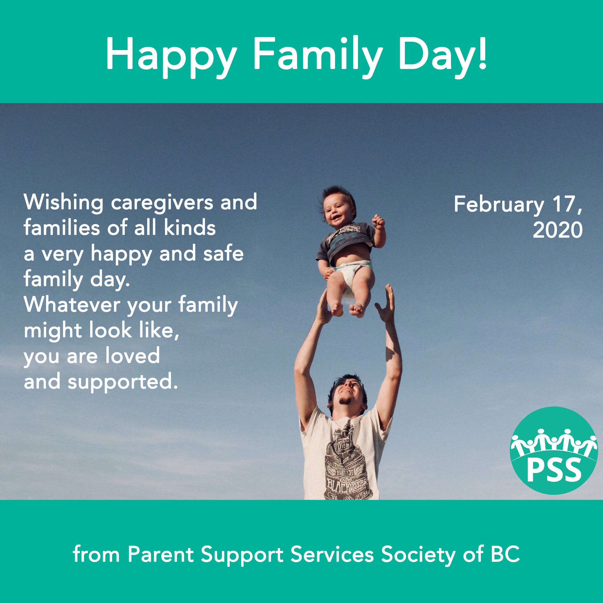 Happy Family Day! – Parent Support Services Society of BC