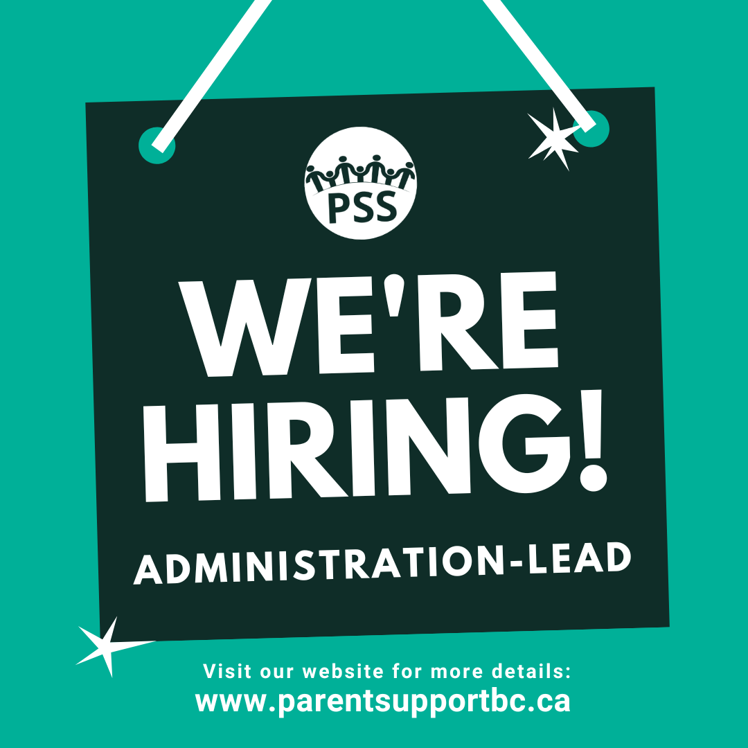 We're Hiring! We're looking for an Administration-Lead - Parent Support ...